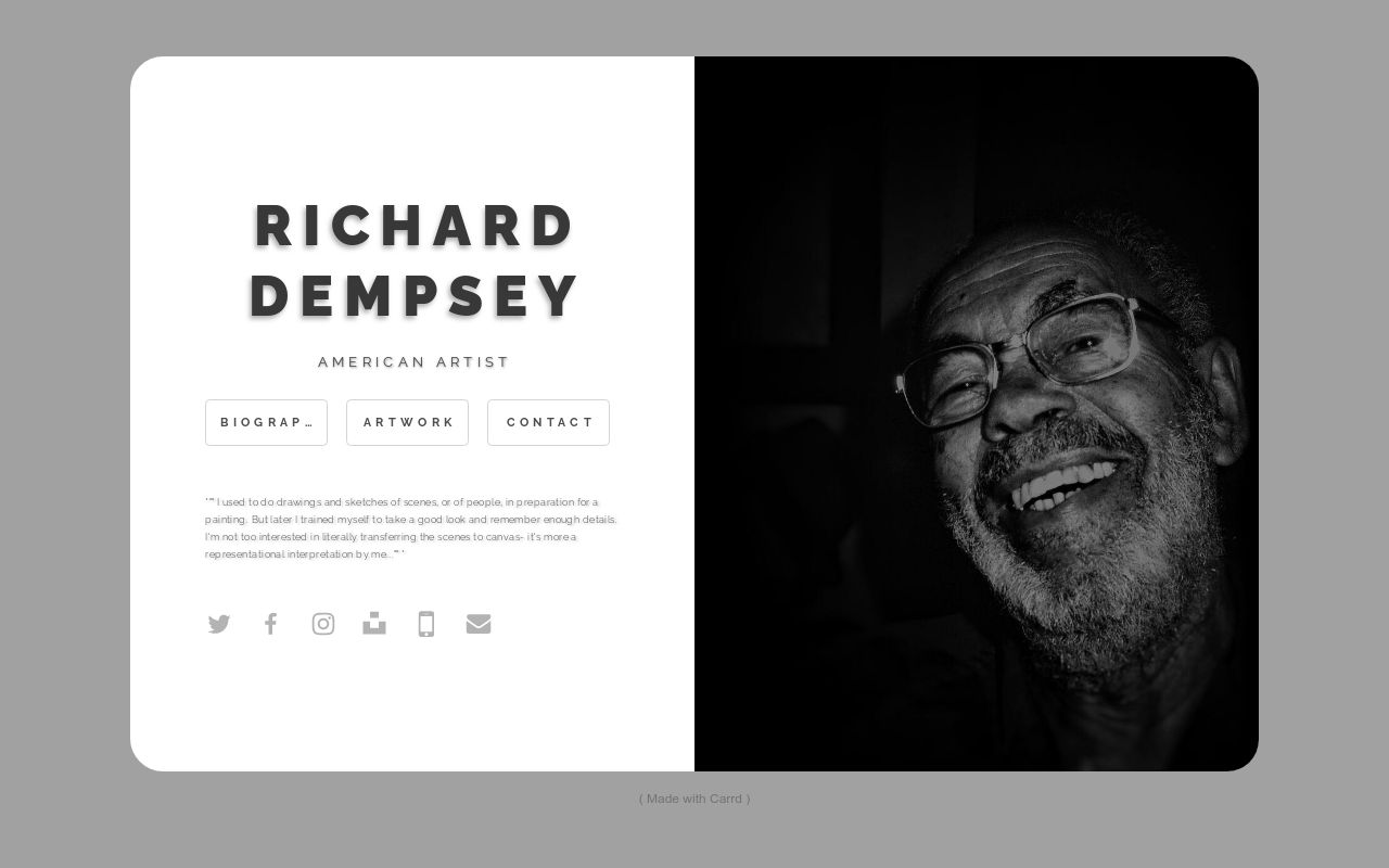 Richard Dempsey Portfolio